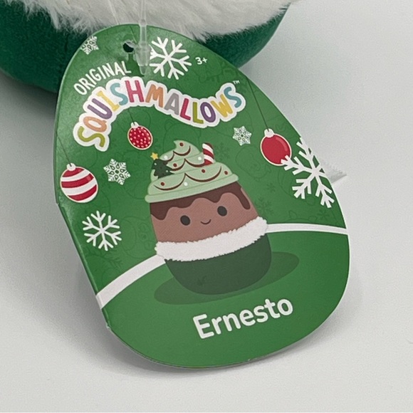 Squishmallows | Toys | Squishmallows 5 Christmas Holiday Ernesto The ...